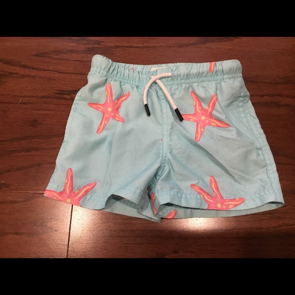 Maamgic | Swim | Maamgic Starfish Print Swim Trunks 3t | Poshmark